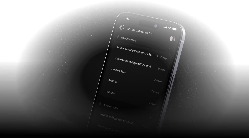 Omnara - Claude Code Mobile & Voice Interface for Remote Coding